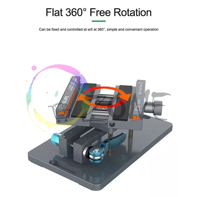 Jual UNIVERSAL HOLDER ROTATING FIXTURE RELIFE RL-601S - PENJEPIT BACK ...