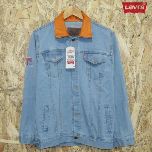 Jual Jaket Jeans Denim "Dilan 1990" - Biru Muda / Bioblitz / Biru Tua ...