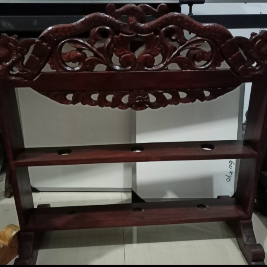 Jual kayu bendera lubang 3 no tiang | Shopee Indonesia