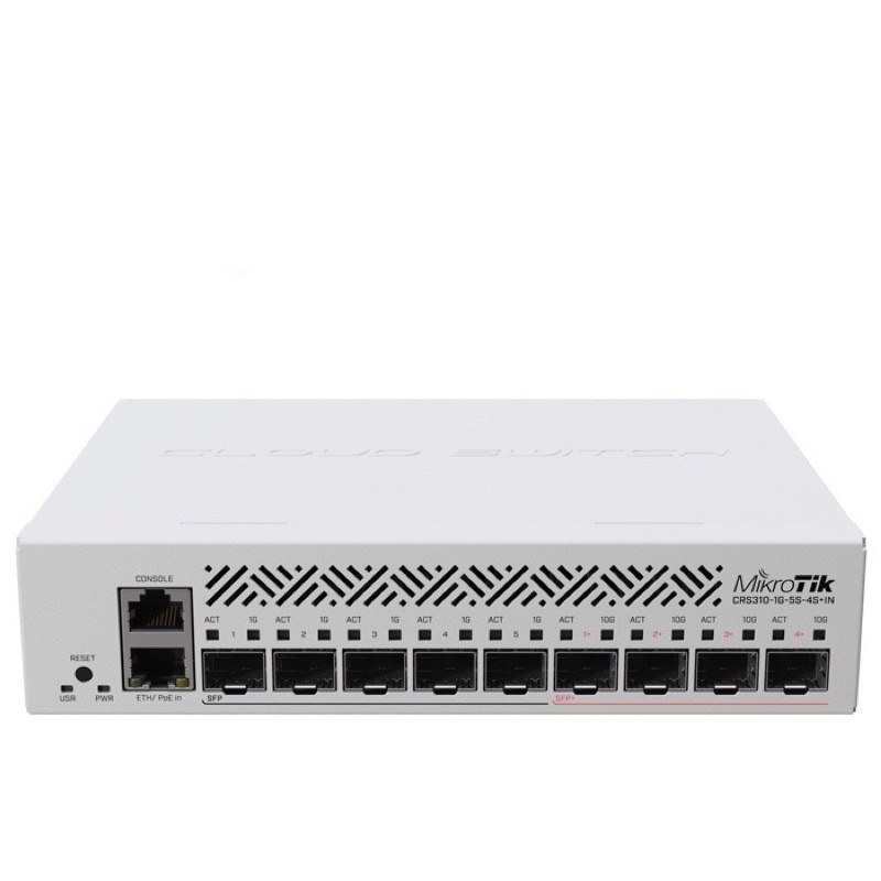 Jual Mikrotik CRS310-1G-5S-4S+IN CRS 310 1G 5S 4S+IN Router Cloud Core ...