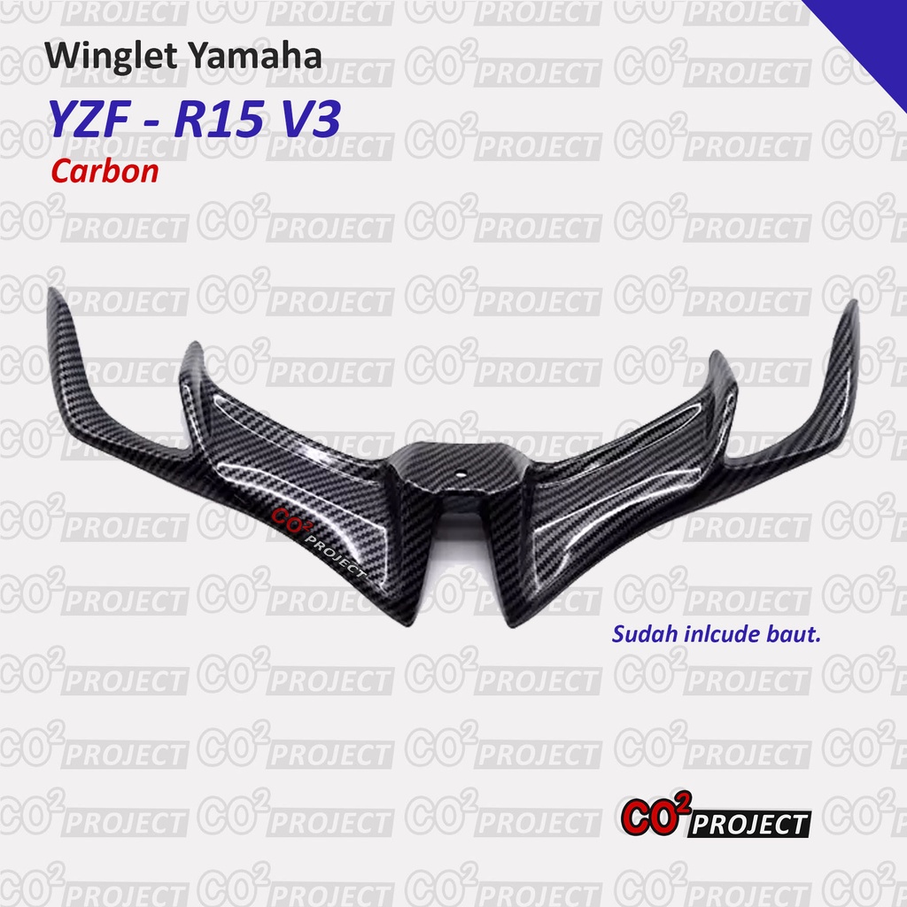 Jual Winglet R15 V3 - Winglet R15 V3 Carbon - Winglet Carbon R15 ...