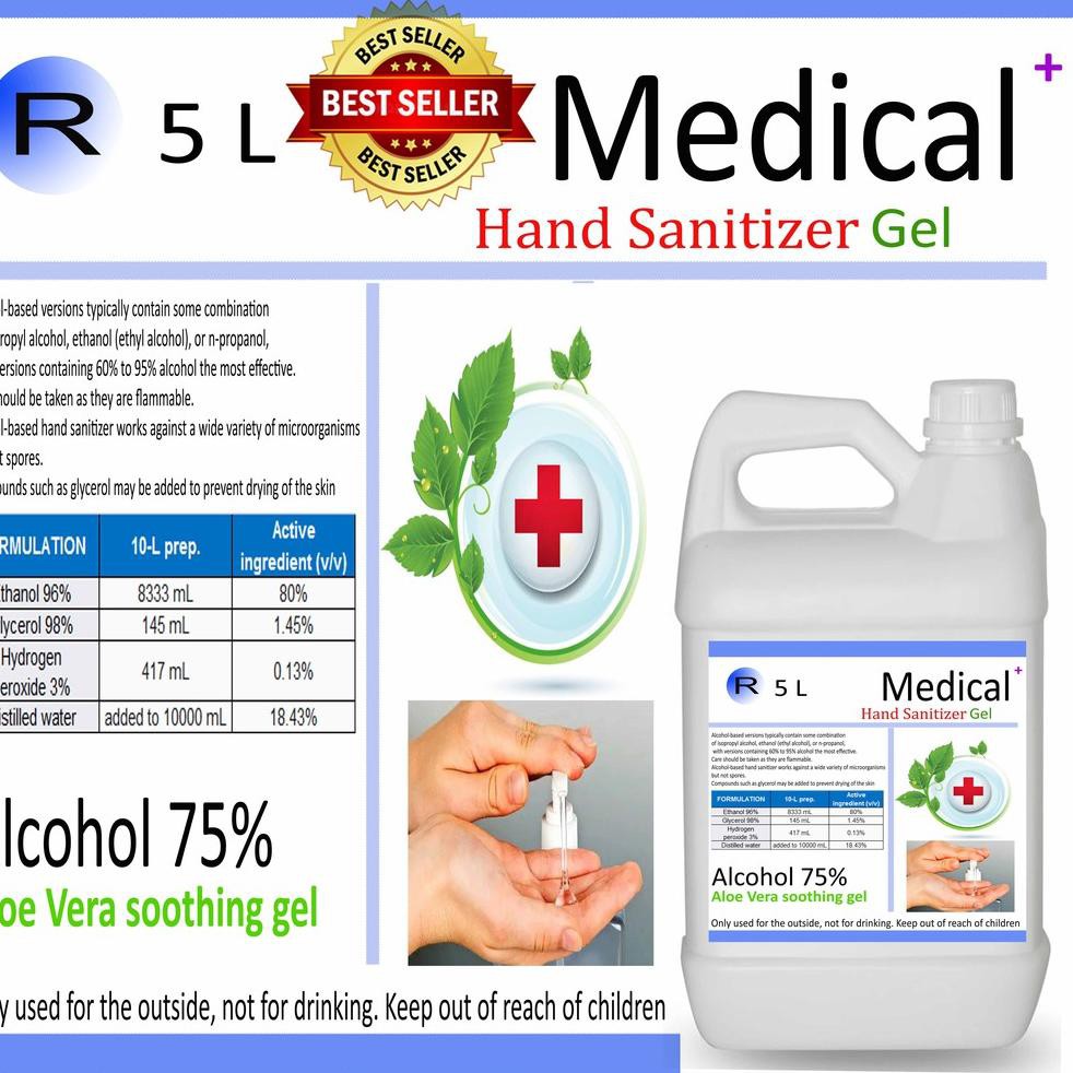 Jual Hand sanitizer Gel all Merek tidak lengket untuk penangulangan ...