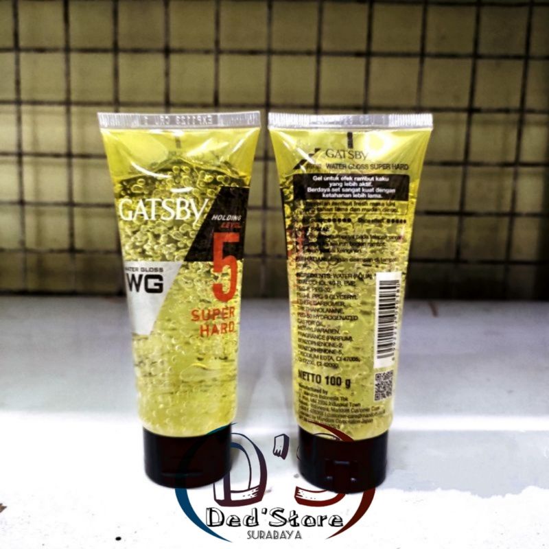 Jual GATSBY WATER GLOSS 100GR TUBE | Shopee Indonesia