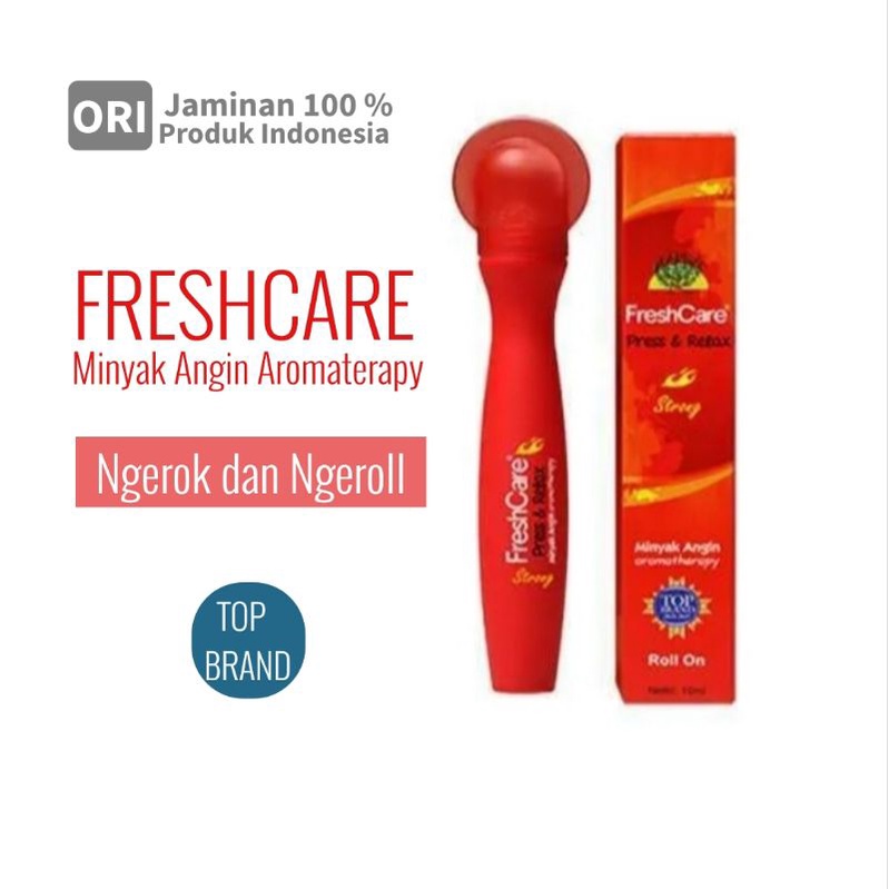 Jual FRESHCARE STRONG NGEROK & NGEROLL MINYAK ANGIN AROMATERAPY 10ml ...