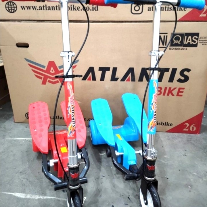 Jual SCOOTER INJAK ANAK ATLANTIS RODA 3 DUAL PEDAL ALLOY OTOPED ...
