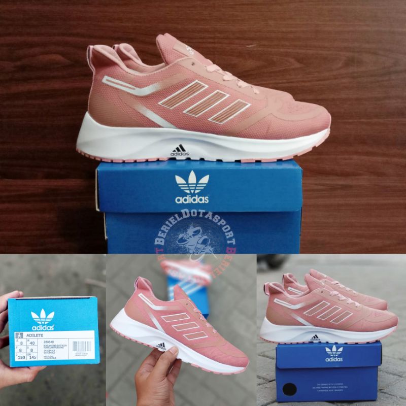 Jual Sepatu Wanita Senam Joging Zumba Olahraga Adidas Zoom Gradasi ...