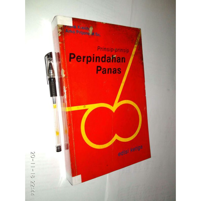 Jual ORIGINAL - Prinsip-Prinsip Perpindahan Panas (Edisi Ketiga ...