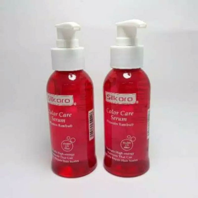 Jual SILKORO COLOR CARE HAIR SERUM / VITAMIN RAMBUT / SERUM RAMBUT ...