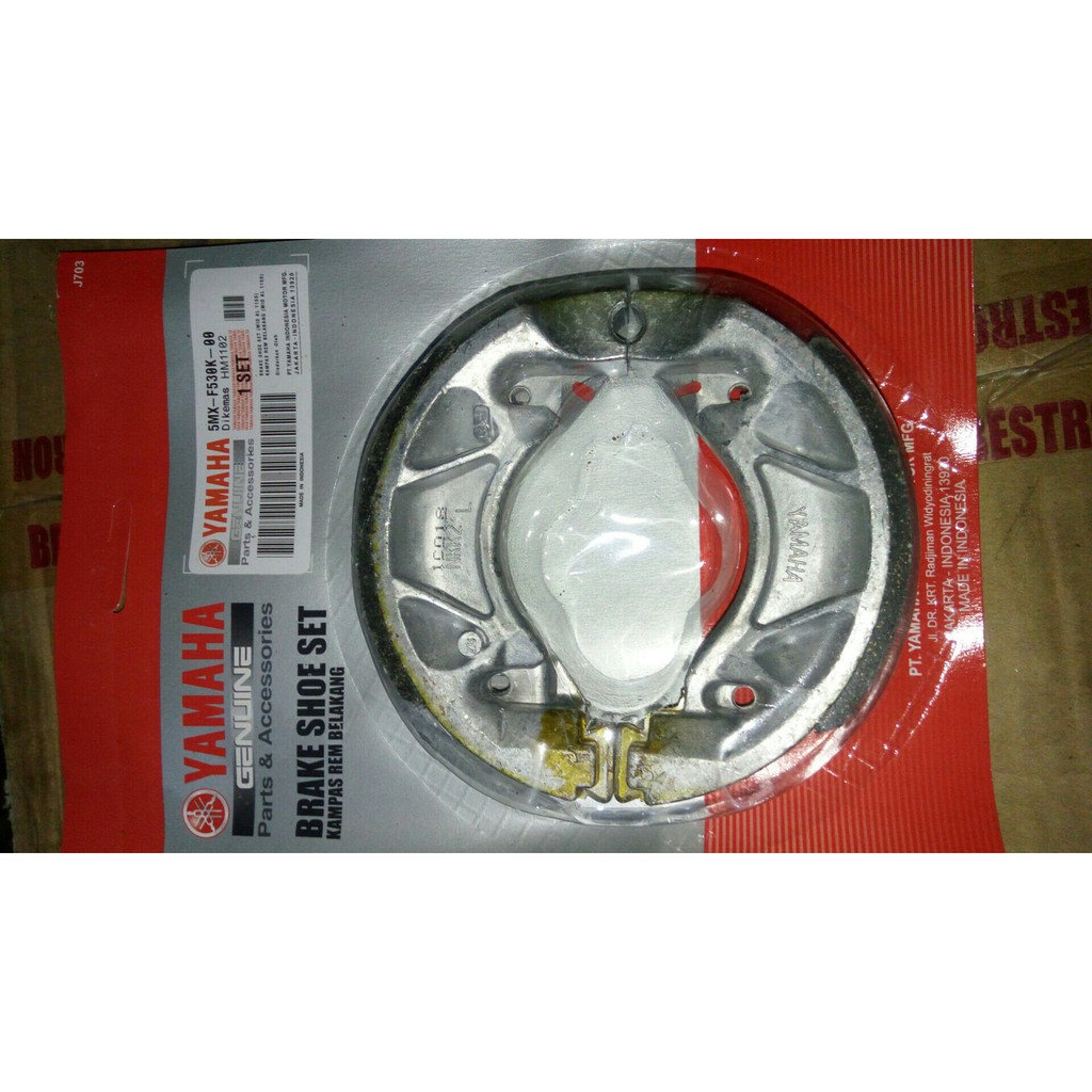Jual Kampas Rem belakang Tromol Yamaha Mio sporty smile X-Ride Fino ...