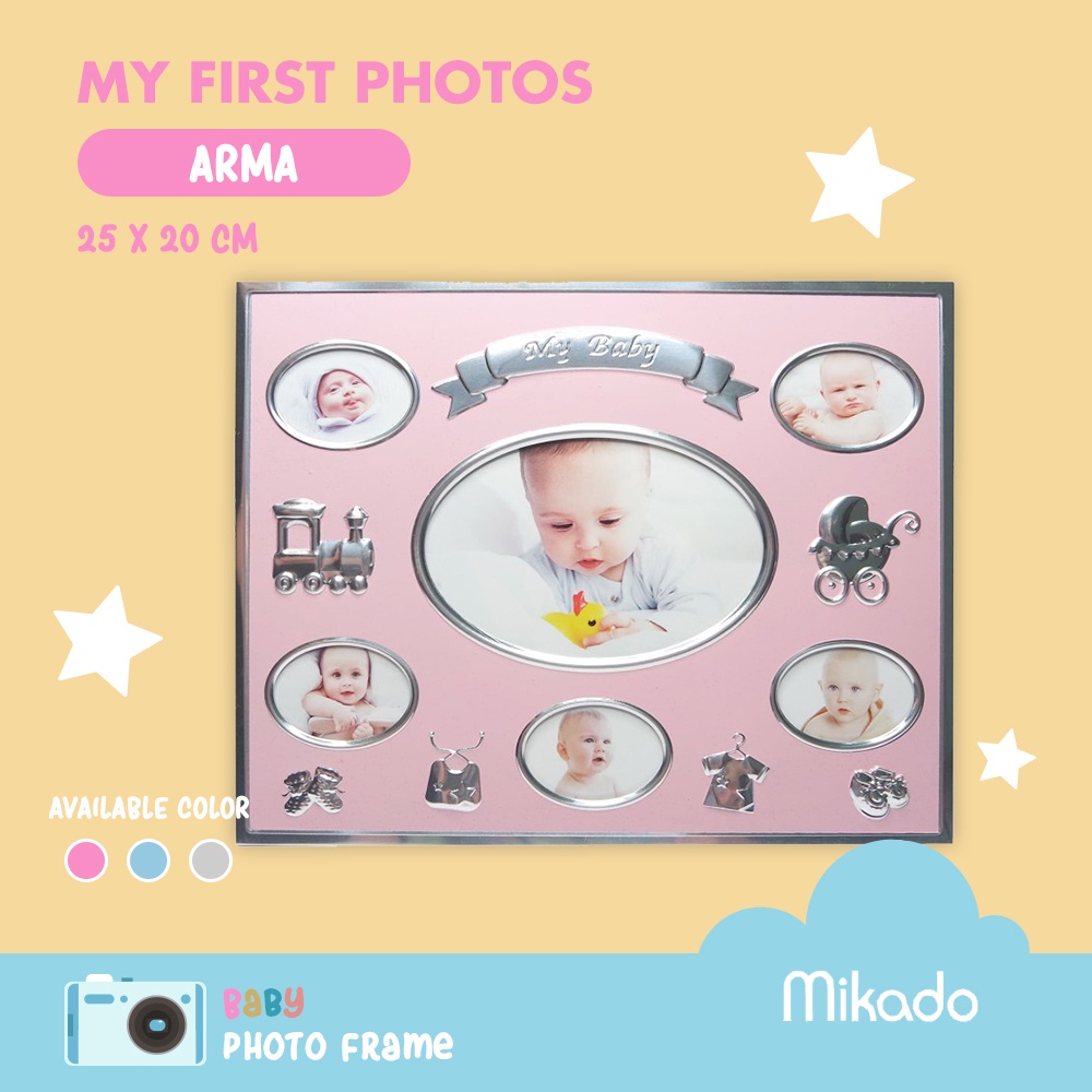 Jual Frame Foto Bayi "My Baby" 6op - Mikado Arma Baby Photo Frame ...