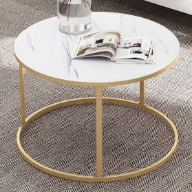 Jual [ COD ] Geja Meja Sofa Side Table Marbel Corner European Style ...