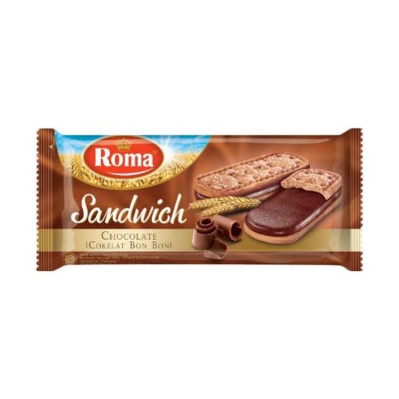 Jual Roma Sandwich Chocolate / Roma Sandwich Peanut | Shopee Indonesia