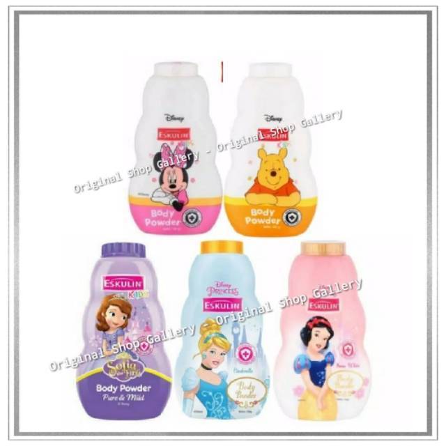 Jual Eskulin Kids Body Powder Bedak Anak Perempuan Cinderella Snow ...