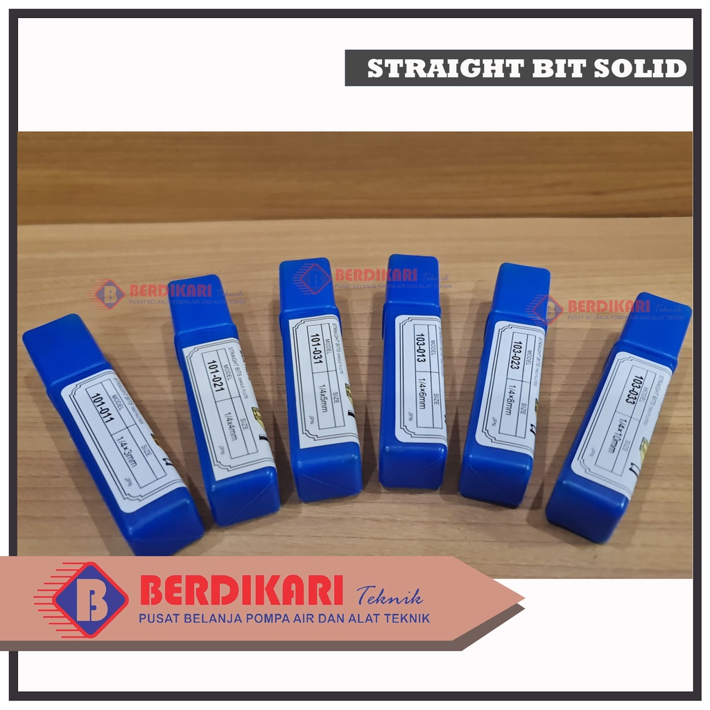 Jual Straight Bits Mata Profil Router Wood Trimmer Kayu 3 4 5 6 8 10 MM ...