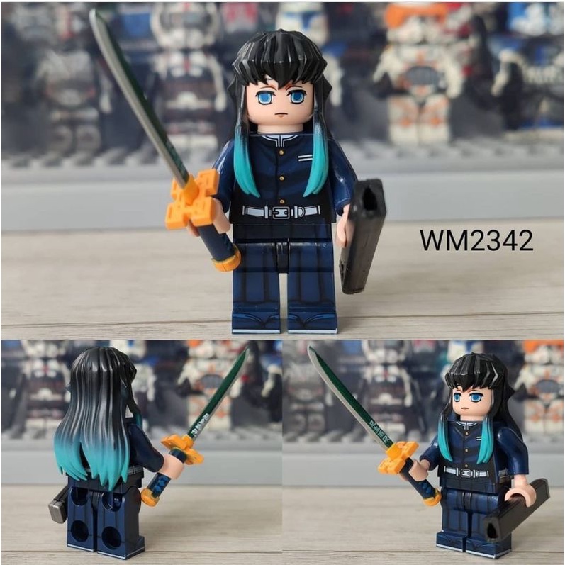 Jual Demon slayer action figure bricks Demon slayer kimetsu no yaiba ...