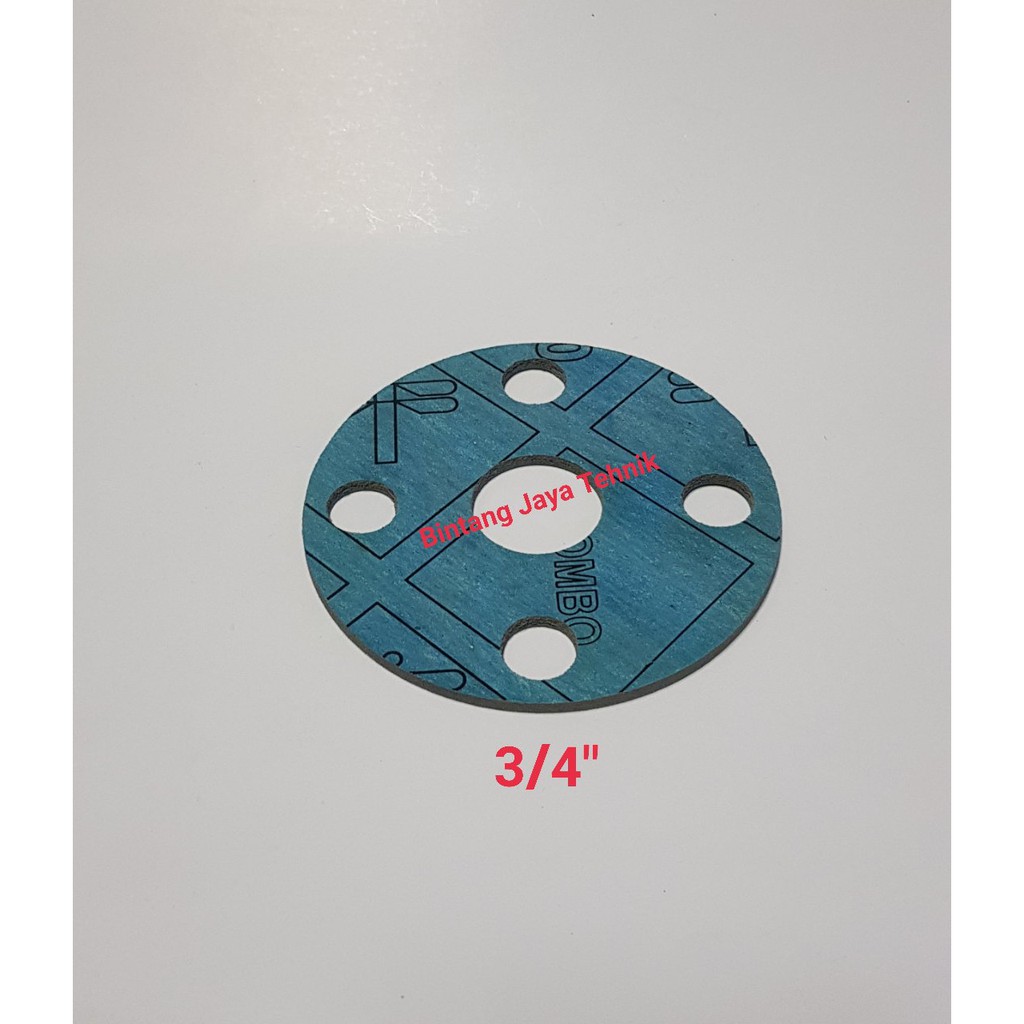 Jual GASKET FLANGE 3/4" TOMBO 1000 3MM JIS10K / PACKING FLANGE 3/4" TOMBO 1000 3MM JIS10K ...