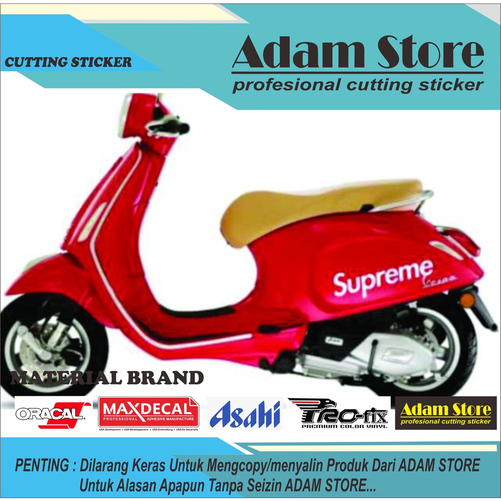 Jual stiker motor vespa matic stiker motor vespa lx stiker motor vespa ...