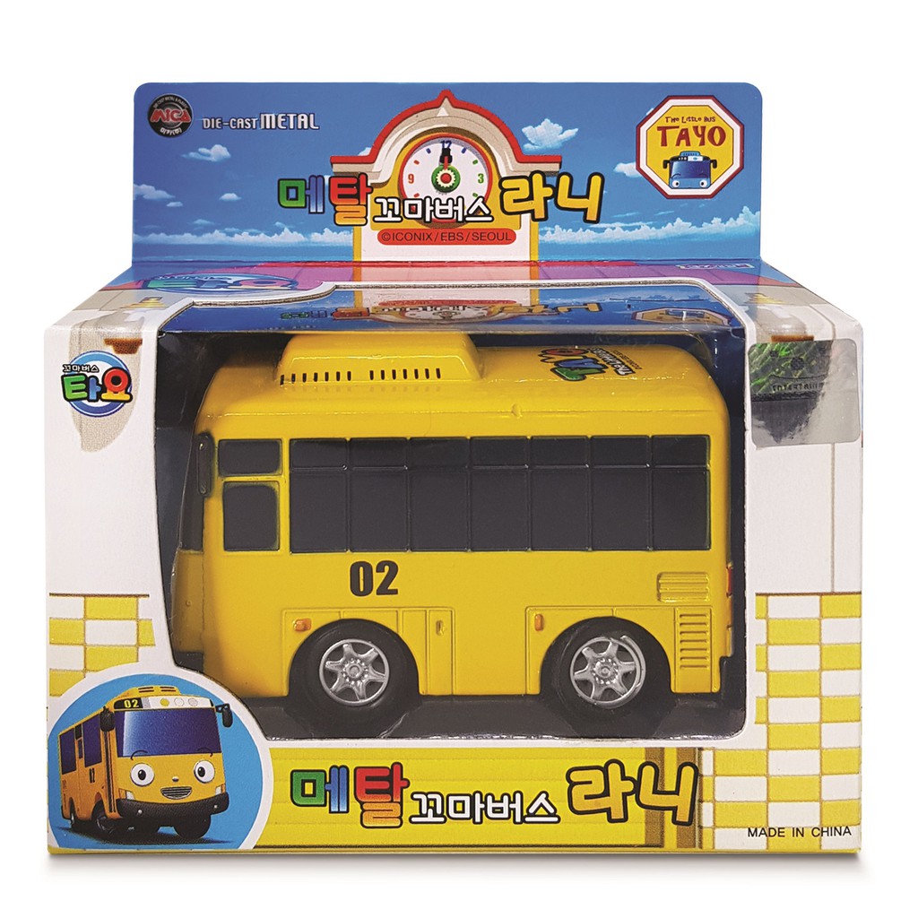 Jual Tayo The Little Bus 215008 Lani Mini Metal Car - Pullback Kuning ...