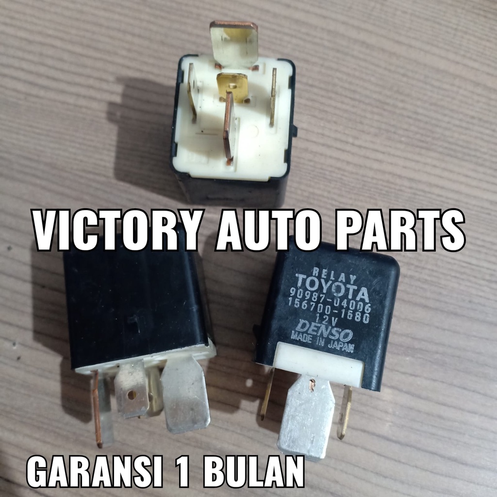 Jual RELAY 12V KAKI 5 TOYOTA INNOVA -AVANZA - YARIS -FORTUNER - HILUX ...