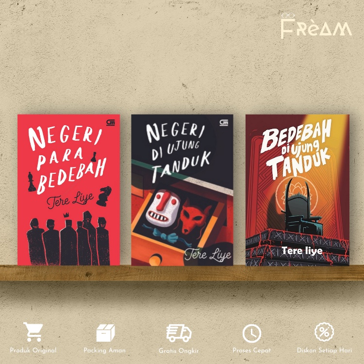 Jual Novel Negeri Series - Negeri Para Bedebah | Negeri di Ujung Tanduk ...