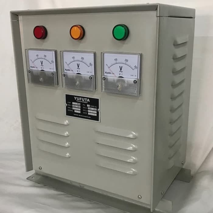 Jual Trafo Yufuta Auto Transformer 1kva 3 phase 380v-400v / 220v - 200v | Shopee Indonesia