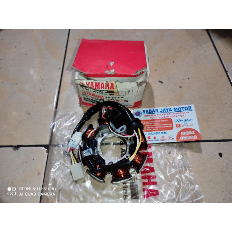 Jual Spull magnet Stator comp yamaha Jupiter lama gulungan 8 5LM-H1410 ...