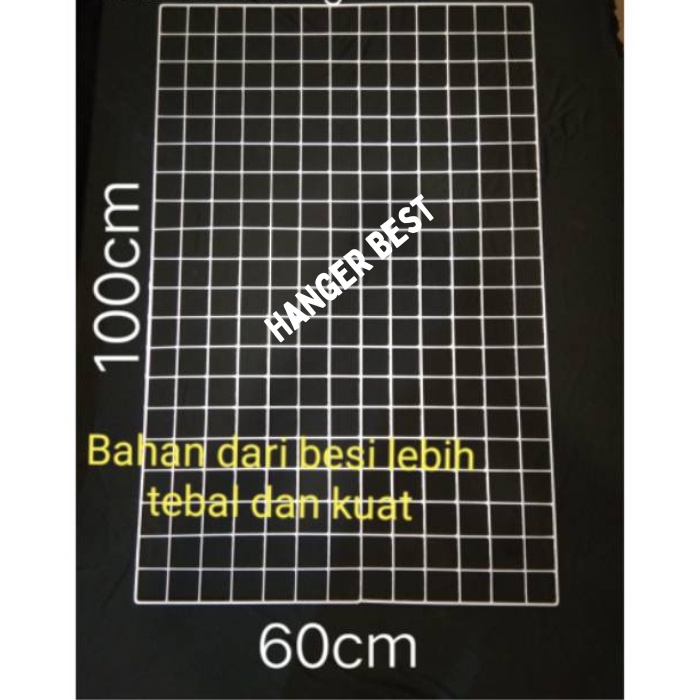 Jual Jaring Ram Besi Dinding Ukuran 60 x 100cm Gantungan Hook Ram ...
