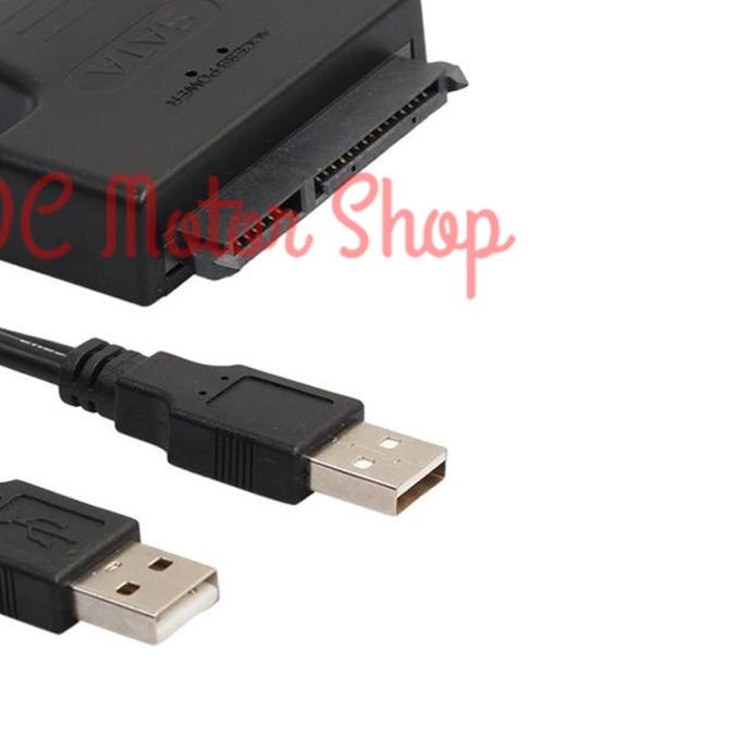 Jual Cable/Kabel SATA to USB 2.0 / SATA ke USB2.0 HDD SSD Adapter ...