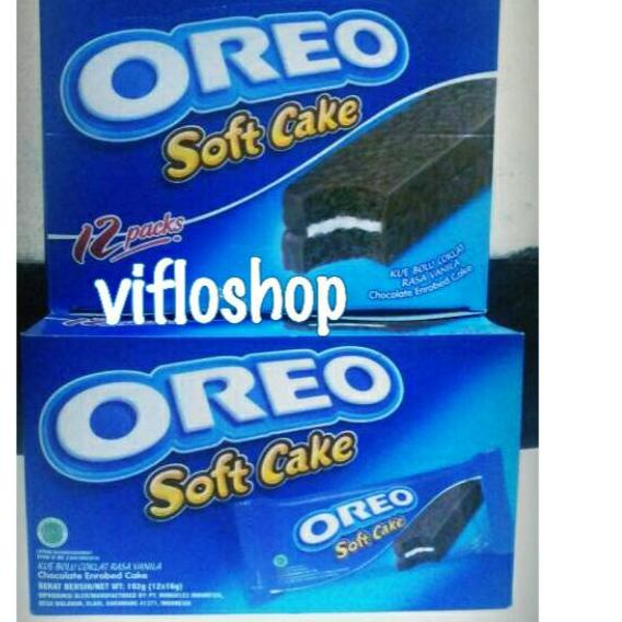 Jual Promo Hari Ini Oreo Bolu / Oreo Soft Cake Kemasan Box (12 x 16 ...