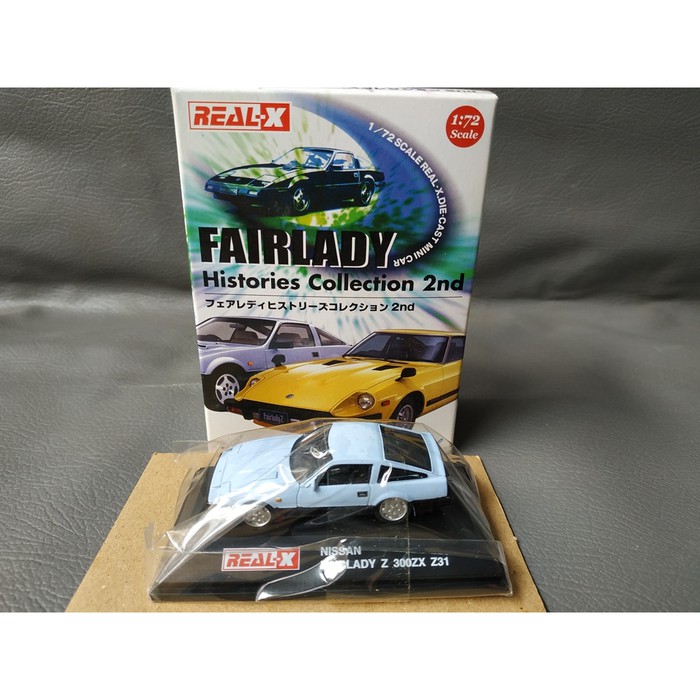 Jual Real X 1:72 Nissan Fairlady 300ZX Light Blue/Black | Shopee Indonesia