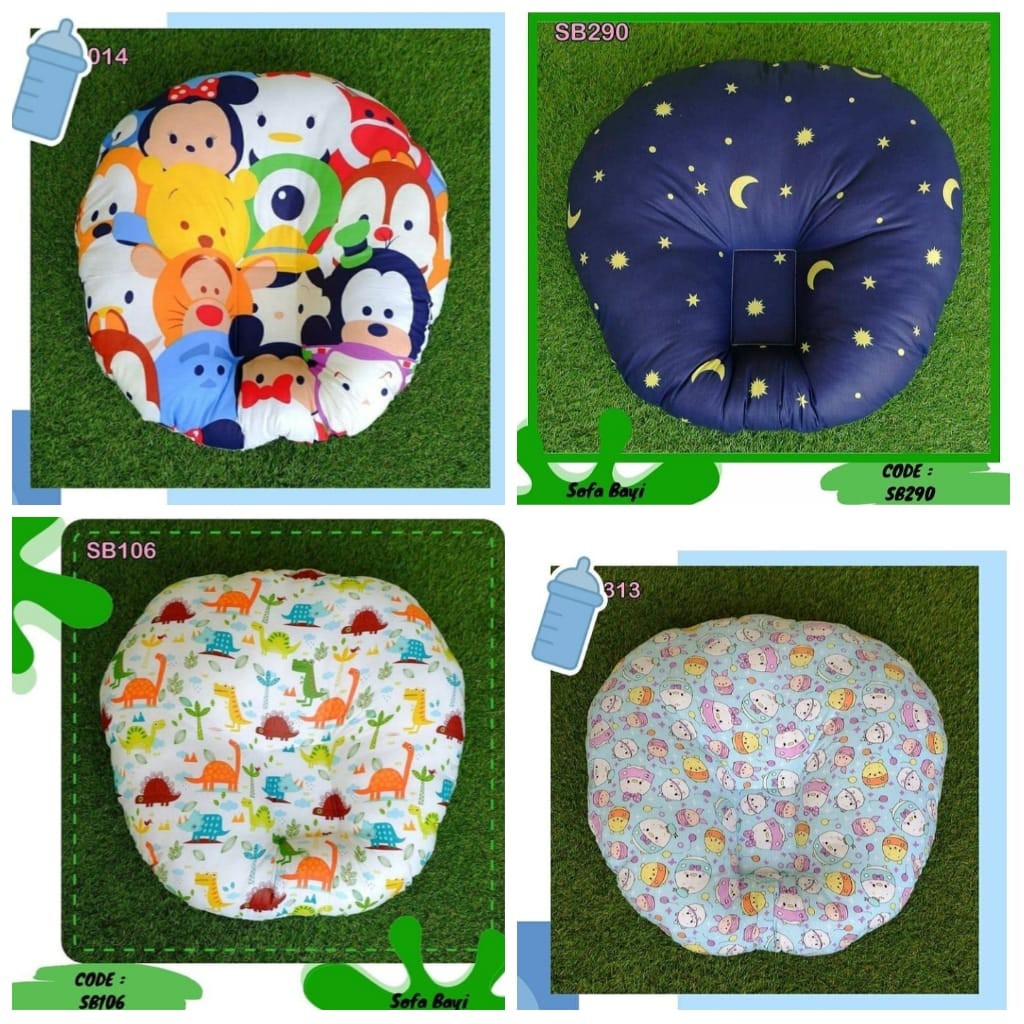 Jual [COD] Sofa Bayi Multifungsi / Kasur Bayi + bantal/ Baby Lounger ...
