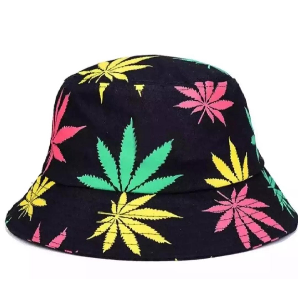 Jual Topi Bucket Rasta /Topi Bucket Daun / Bucket Kekinian Bucket ...