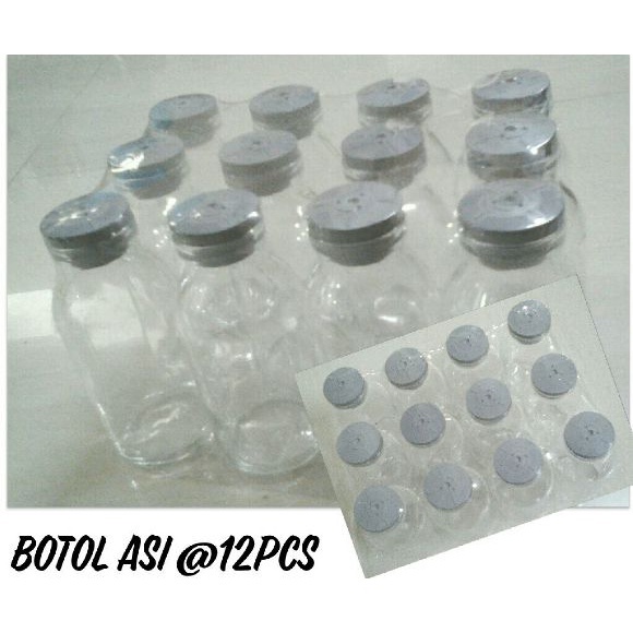Jual Botol ASI Botol kaca Tutup Karet Tipis | Shopee Indonesia