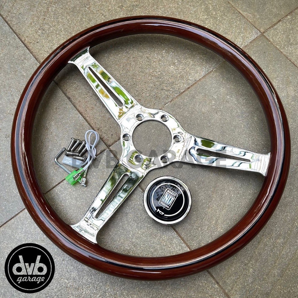 Jual STIR NARDI WOOD CLASSIC 14" PREMIUM - STEERING WHEELS KAYU SETIR ...