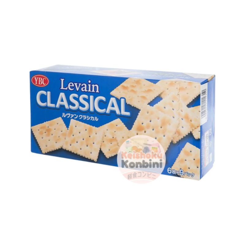 Jual YBC Levain Classical Topping Crackers [Blue Box] / biskuit impor ...
