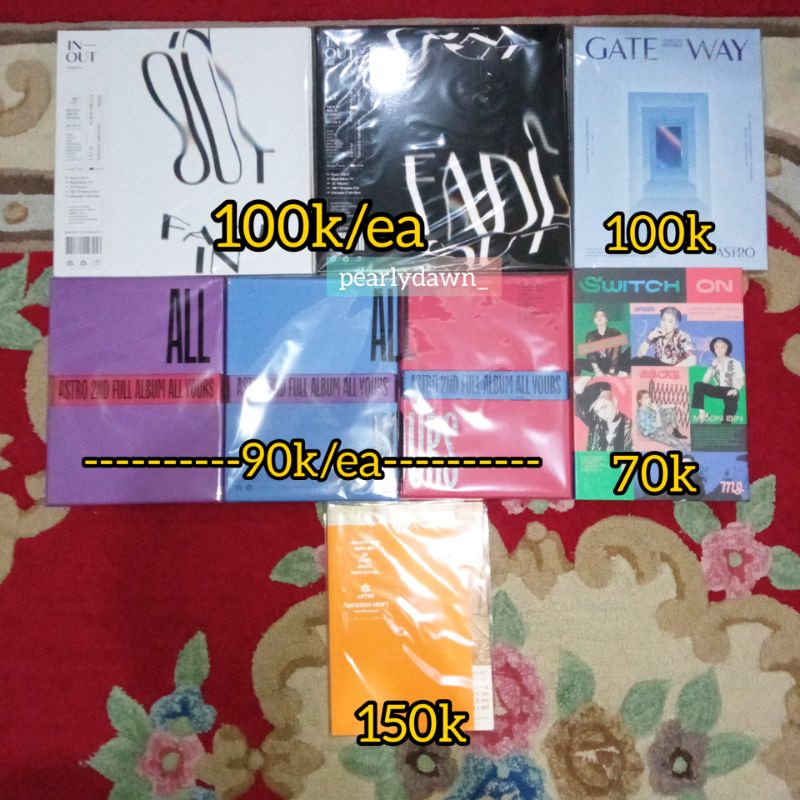 Jual [CLEARANCE SALE] ASTRO OFFICIAL ALBUM (album only) | Shopee Indonesia