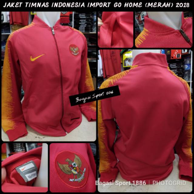 Jual Jaket Jacket Timnas Negara Indonesia INDO Garuda di dadaku Merah ...