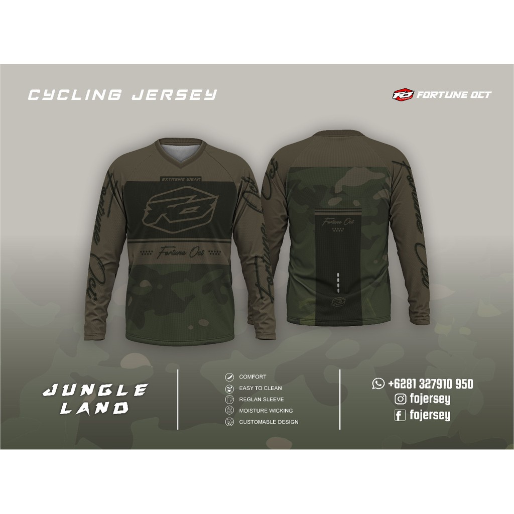 Jual JERSEY JUNGLE LAND LORENG | Shopee Indonesia