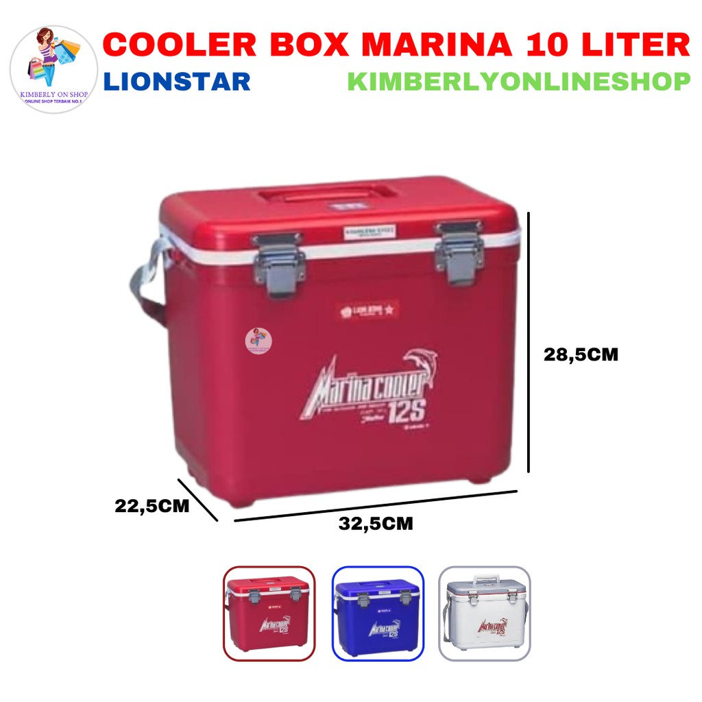 Jual Marina Cooler Box Kotak Es 12S I 16 Lion Star 10 Liter | Shopee ...