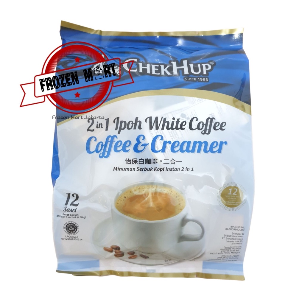 Jual Chek hup White Coffee 2 in 1/ instant coffee/No Sugar | Shopee ...