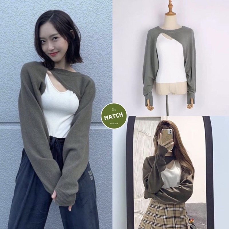 Jual [ready stock] seokyung penthouse set (inner + outer) | sweater set ...