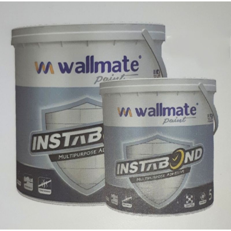 Jual Wallmate Instabond 4Kg / Perekat Multifungsi / Warna Putih Pasta ...