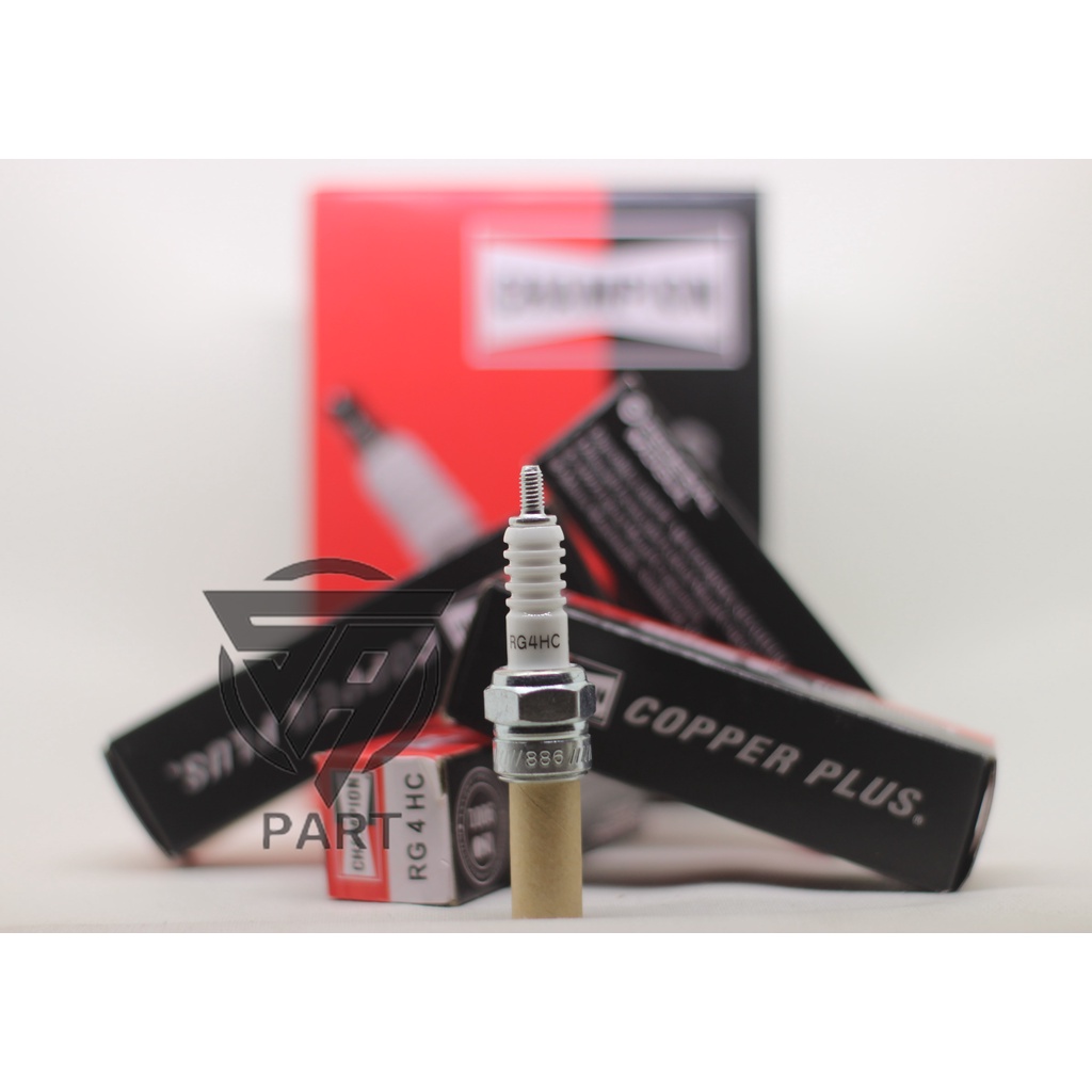 Jual Busi champion RG4HC busi kharisma busi Supra x 125 | Shopee Indonesia