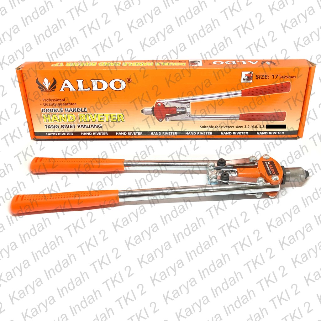 Jual Double Handle Hand Riveter ALDO 17" Tang Rivet Panjang 2 Tangan ...