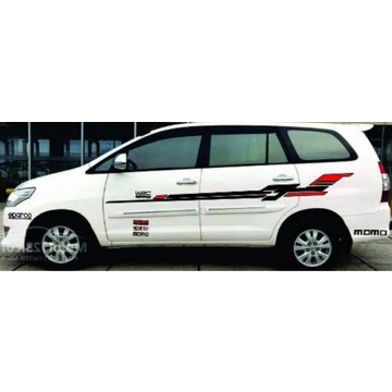 Jual sticker mobil Toyota Inova sticker list Toyota Inova, Sticker ...