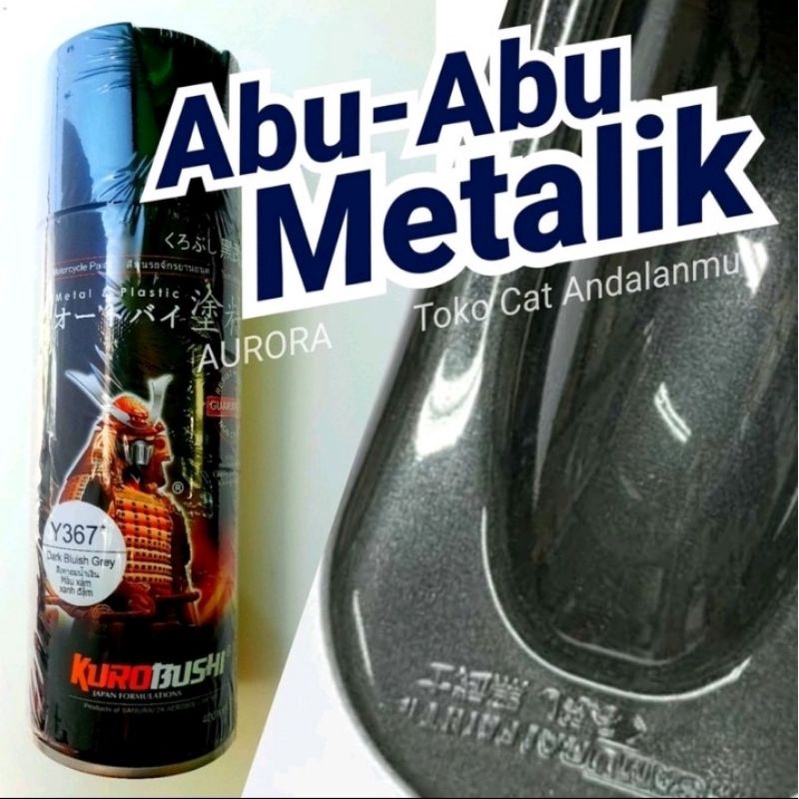 Jual Pilox Samurai Dark Bluish Grey Y367 Abu-abu Gelap Metalik Cat Pilok Abu Metallic Yamaha ...