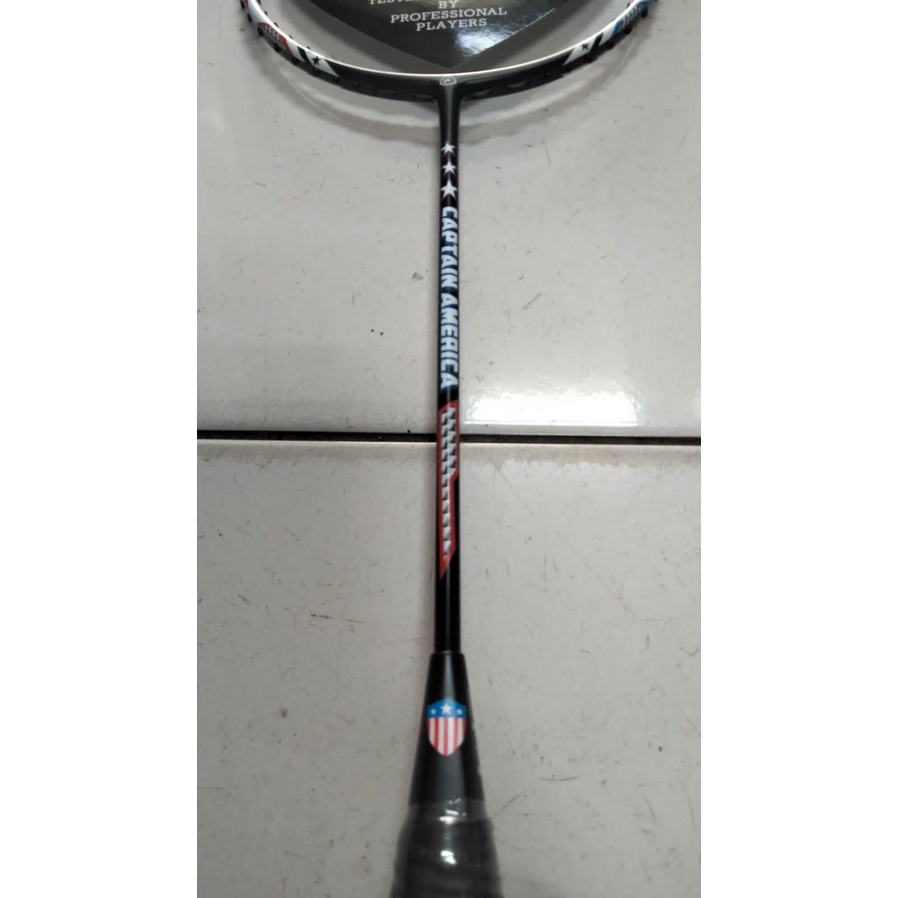 Jual RAKET BADMINTON CARBON MADE IN TAIWAN RAKET KANSA CAPTAIN AMERICA ...