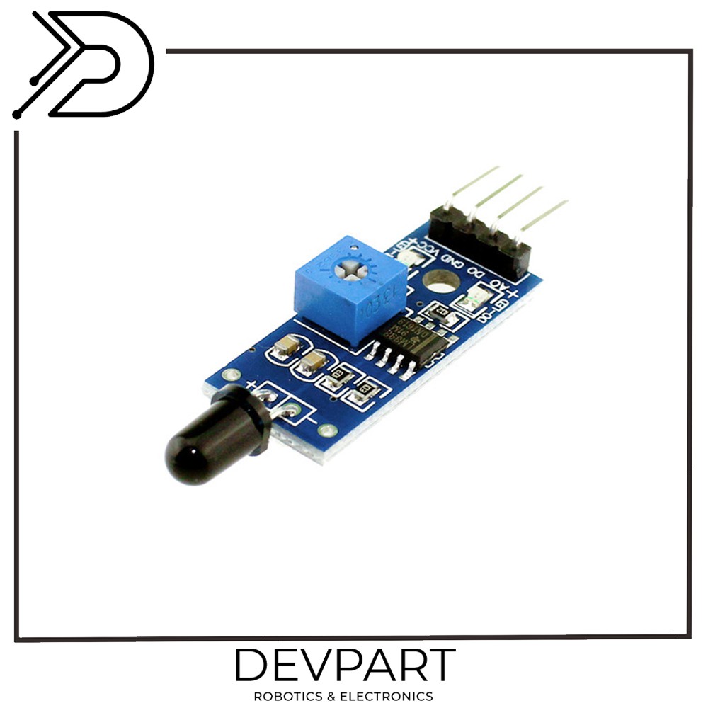 Jual Flame Detection Sensor Deteksi Api Infrared Arduino | Shopee Indonesia