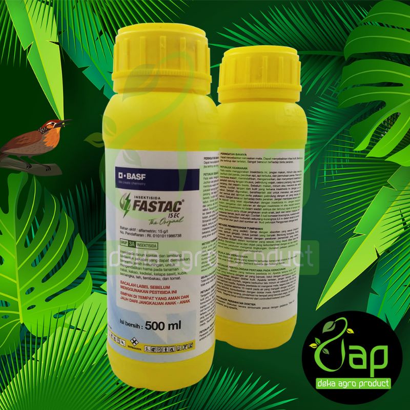 Jual INSEKTISIDA FASTAC 15 EC 500 ML bahan aktif alfametrin | Shopee ...