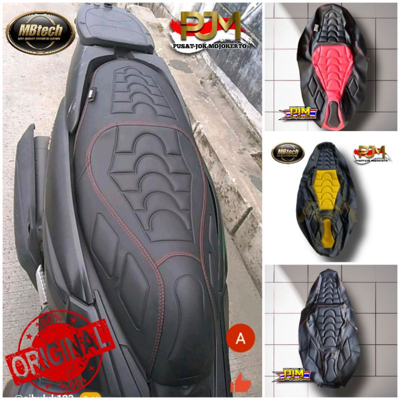 Jual Kulit Jok Custom Variasi NMAX AEROX MB-TECH Model Extream (Kulit ...